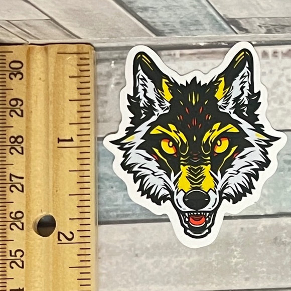 Office | 110 Wolf Reusable Waterproof Vinyl Sticker Decal | Poshmark